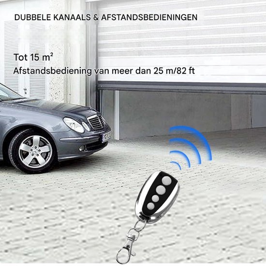 Automatische garagedeur - Garage-opener - Elektrisch - Met ...