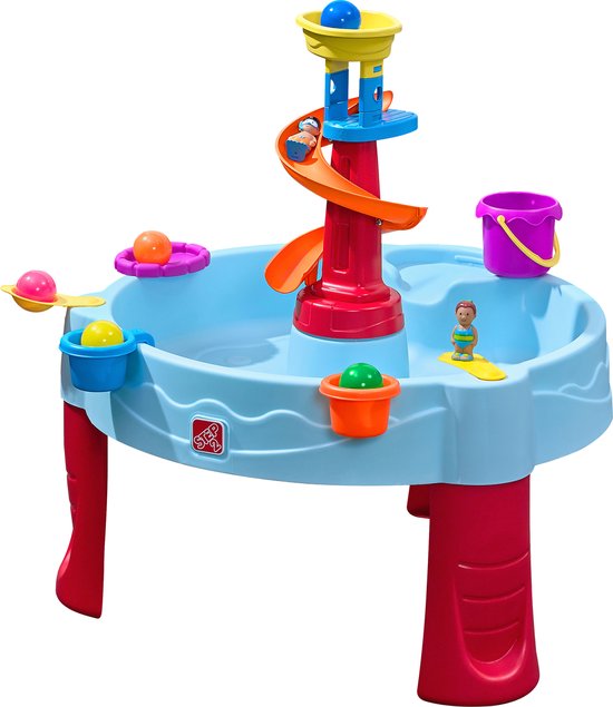 Step2 Spiral Slide Watertafel – Waterspeelgoed met 13-delige ...