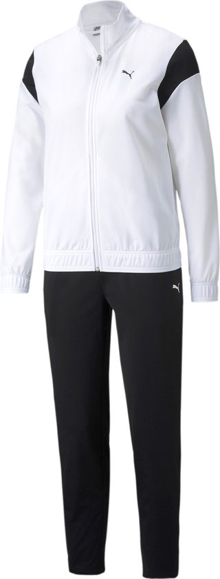 Puma Dames Klassiek Tricotpak op Trainingspak Sportpak 589133 Wit | bol