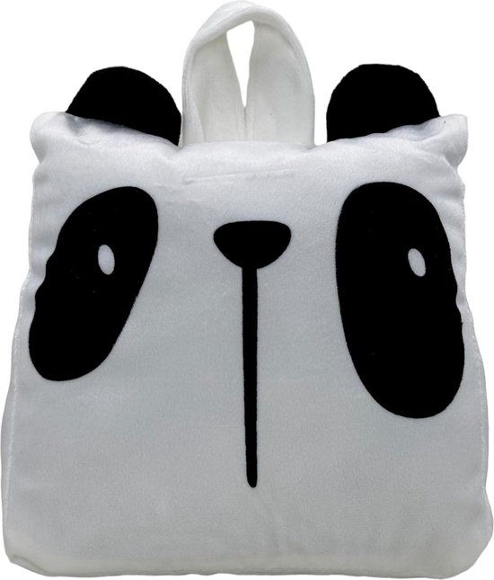 Deurstopper pluche deurbuffer zak panda wit 1 kg gevuld grappig design ...