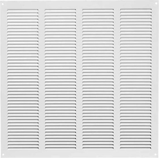 Metalen rooster 400x400mm wit - MR4040 | bol