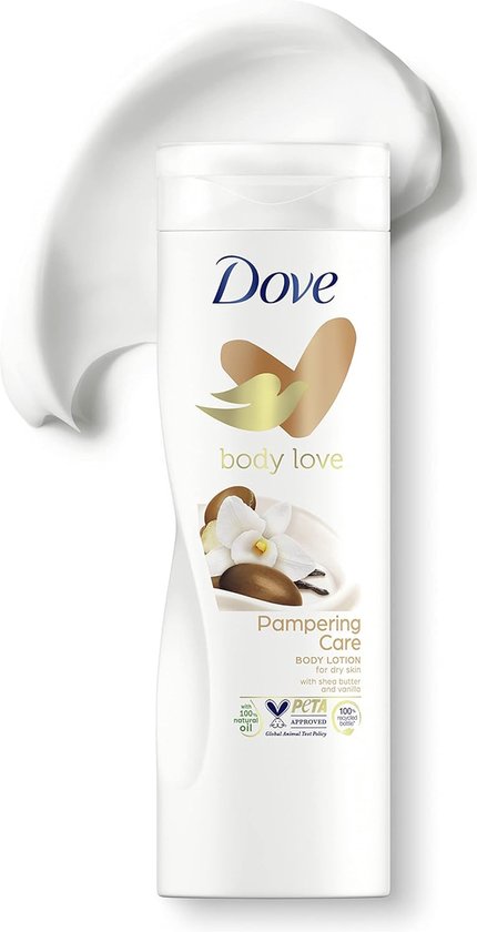 Dove Body Love Pampering Care Body Lotion, for Dry Skin 400 ml | bol