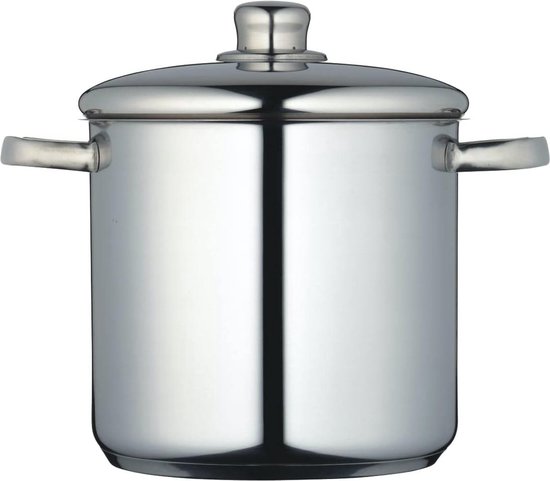 RVS Soeppan met Deksel - Inductie Geschikt - 5,5 Liter ...