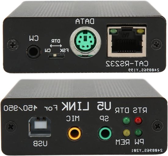 PC Linker Adapter voor FT 450D FT 950D DX1200 FT991 - U5 LINK Plus 5 ...