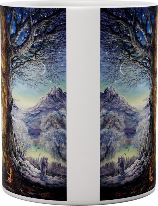 Josephine Wall Fantasy Art - Tree Of Time - River Of Life - Mok 440ml ...