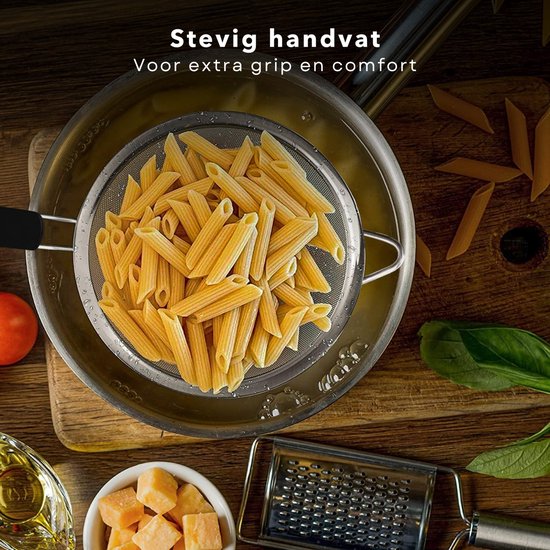 Theezeef Roestvrij Staal - 7 cm - Theefilter - Thee Zeef - Fijne Zeef ...