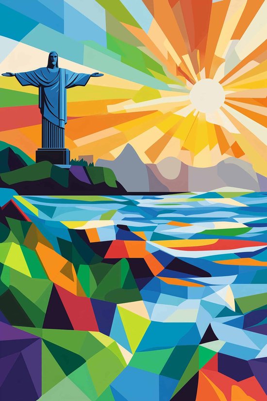 Christ the Redeemer Poster | Christus de Verlosser Poster | Jezus ...