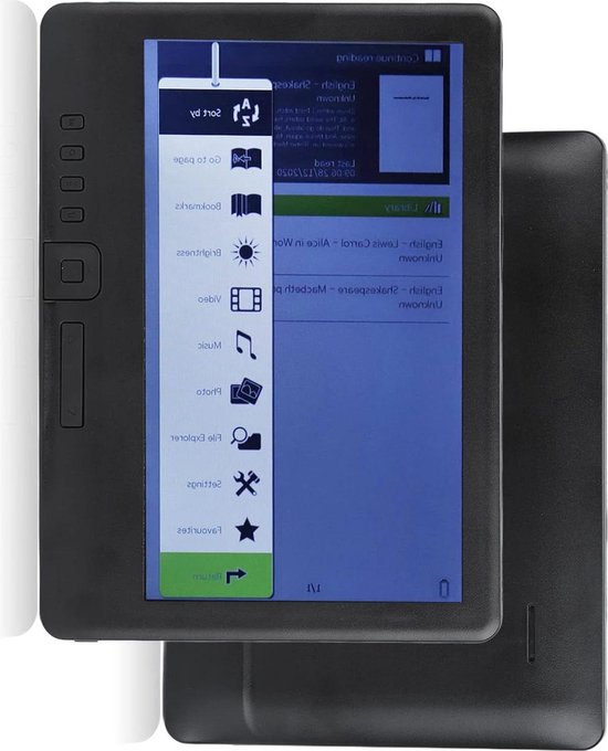 7 Inch TFT LCD E-reader in Kleur - HD-scherm - Met Beschermfolie en ...