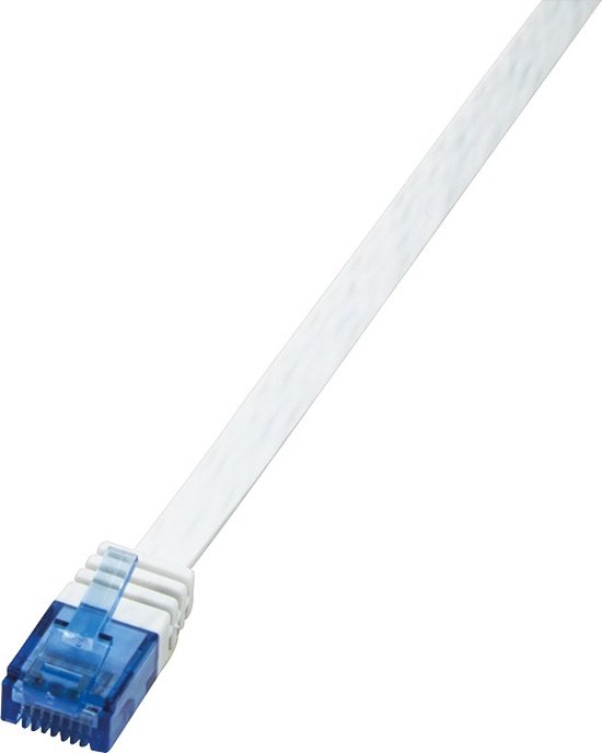 Logilink Cf2031U Rj45 Netwerk Aansluitkabel Cat 6 U/Utp 1 M Wit Zeer Flexibel | bol