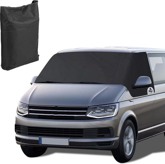 Zwart Zonwerend en Weerbestendig Autoruit Dekzeil voor VW T6 | bol