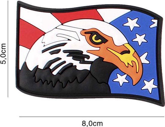 Embleem 3D PVC USA eagle | bol
