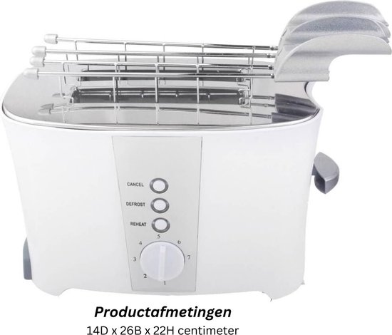 Broodrooster met Tostiklemmen - Tosti Apparaat 600 Watt – Toaster 240 ...