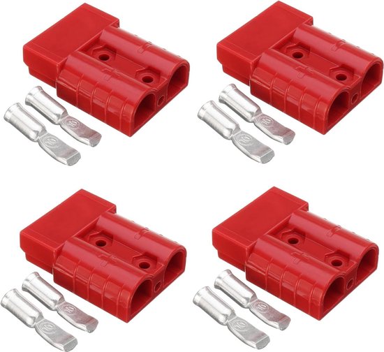 Battery Connectors 50 A 600 V Tow Hook for Cable Winch Quick Connect ...