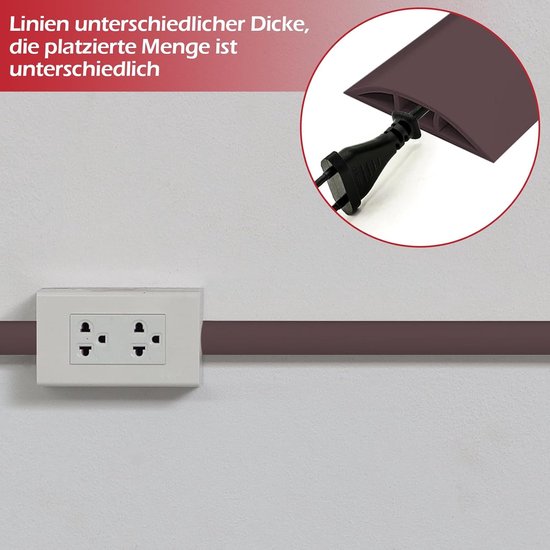 Lexium Kabelmat - Kabelbeschermer - Kabelgoot Vloer - Kabel management ...