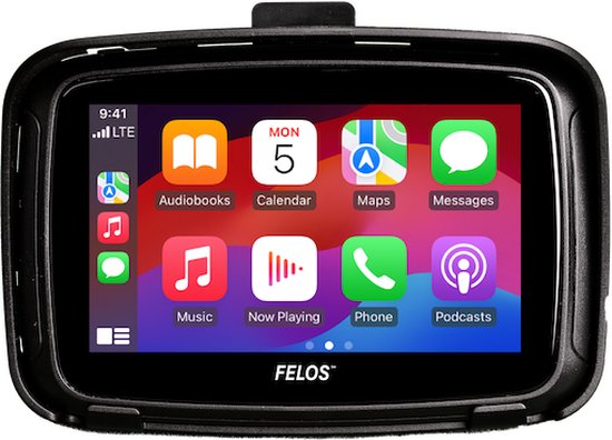 NederWare Felos Aethon 1 - Motorfiets Navigatie - Apple Carplay ...