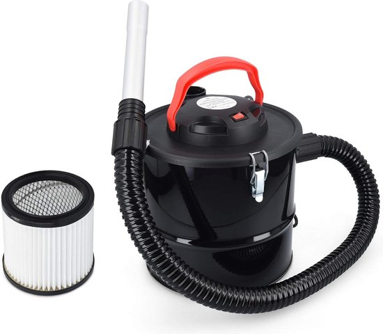 Krachtige 800W aszuiger met filter en 10 liter reservoir - Voor open ...
