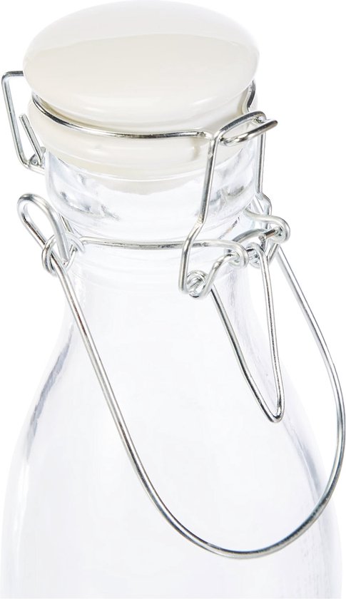 Vintage Melkfles 1 Liter – Herbruikbare Glazen Fles Voor Een Duurzaam ...