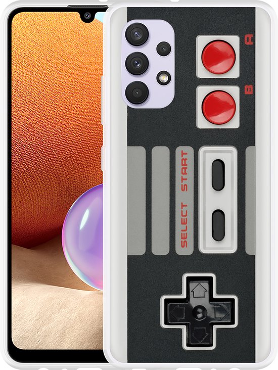 Cazy Hoesje geschikt voor Samsung Galaxy A32 4G - Controller Classic | bol