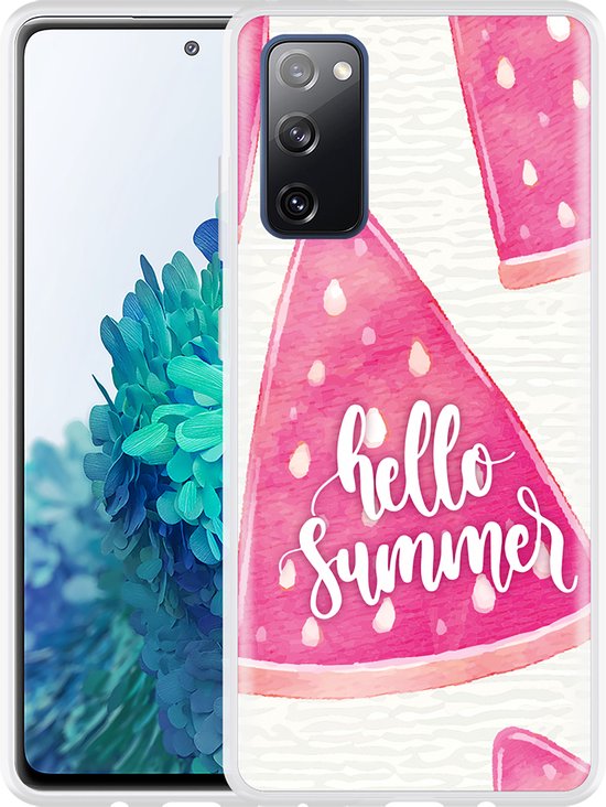 Cazy Hoesje geschikt voor Samsung Galaxy S20 FE - Summer Melon | bol