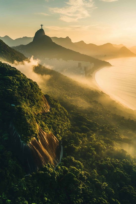 Rio de Janeiro Poster - Natuur - Stad - Braziliaans - Tropisch ...