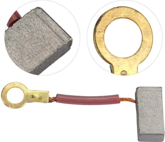 Motor koolborstel 20 stuks vervanging voor boormachine - koolborstel 14 ...