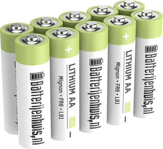 AA Lithium Batterijen 10x | bol