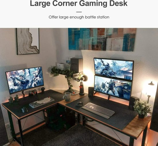 Sattire - Bureau - Kantoorbureau - L vorm - Bureau - Computer Gaming ...