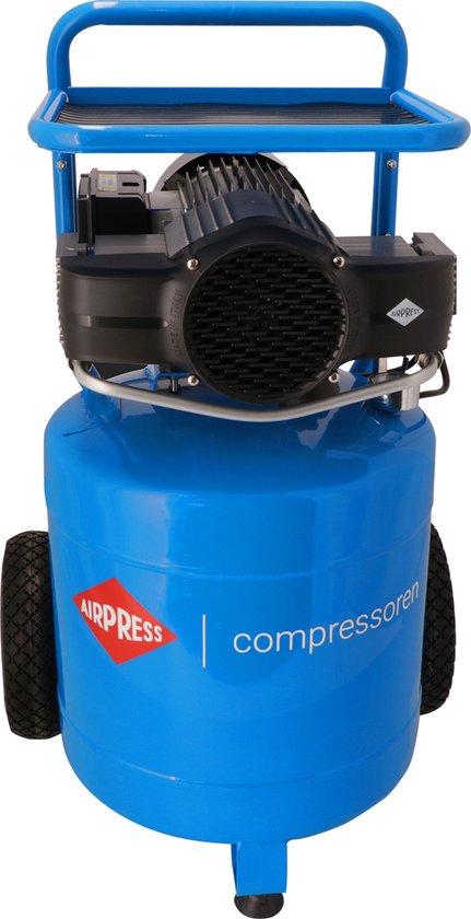 Olievrije staande compressor 10 bar 2 pk/1.5 kW 230 l/min 50 l LMVO 50 ...
