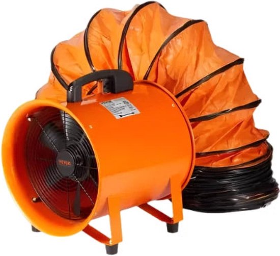 Vevor -Buisventilator - Ventilator - Uitlaatventilator - 550W 12inch ...
