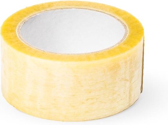 Tape PVC Transparant - 50mm x 66m doos a 6 rollen | bol
