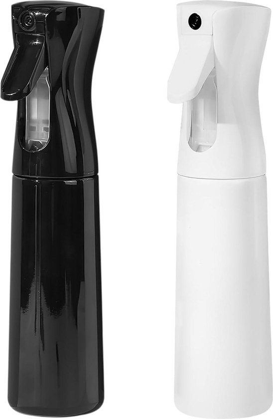 Spuitfles 2 stuks 300 ml - Ultra fijne mist spray flessen voor haar en ...