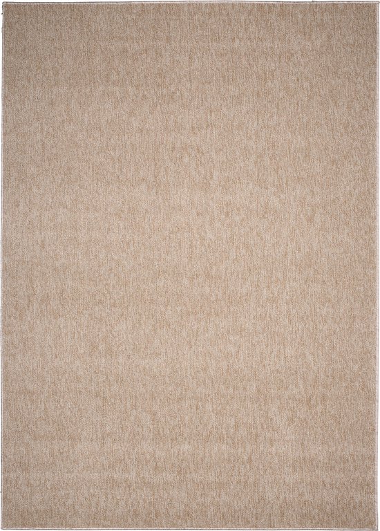 Tapiso Nizza Vloerkleed Laagpolig Beige Woonkamer Tapijt Maat- 140x200 ...