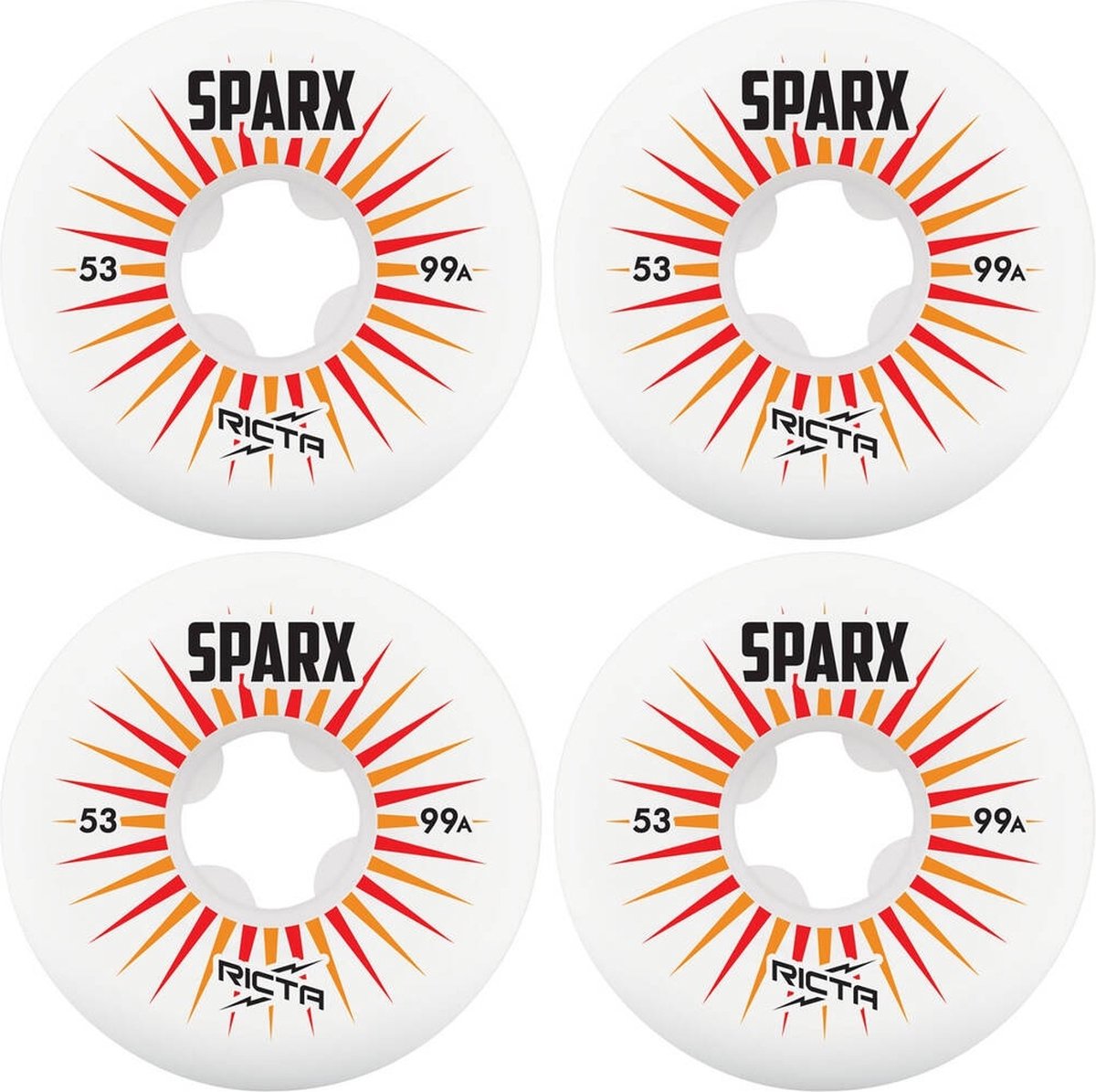 Enjoi wheels Sparx 53mm wit | bol.com