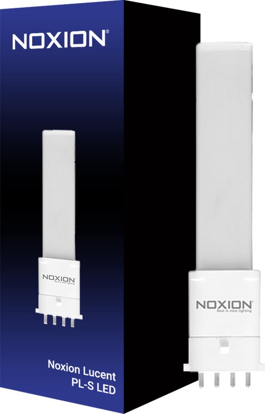 Noxion Lucent PL-S LED 4.5W 540lm - 827 Zeer Warm Wit | Vervangt 9W. | bol