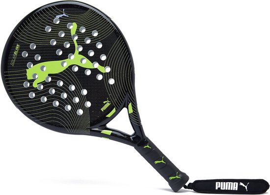 Puma Solarblink Control Padel Racket - Zwart/Geel | bol