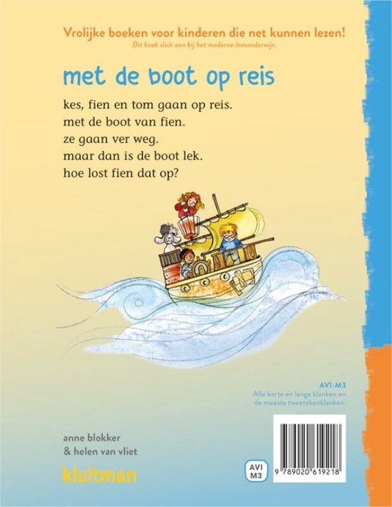 lees lees lees - met de boot op reis, Anne Blokker | 9789020619218 | Boeken | bol