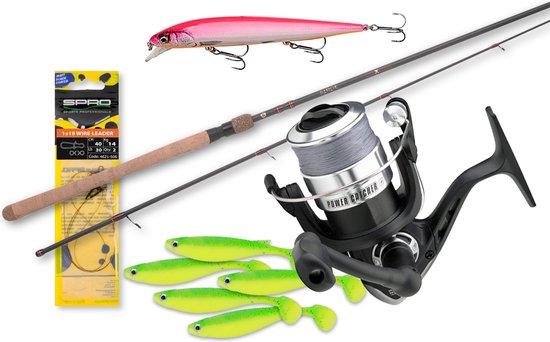 Spro Ridge Spin Set 2,40m | Roofvis set | bol.com