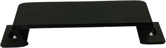Schuifdeur - Handgreep Recht Zwart 165mm - Zwart - Incl. Rails | bol.com