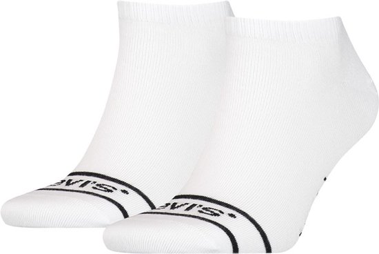 Levi's sokken Low Cut Sport White 2-Pack | bol.com