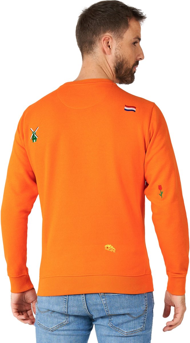 OppoSuits Deluxe Hup Holland Deluxe - Heren Sweater - Nederlands Elftal ...