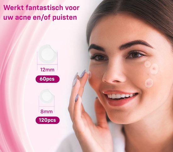 Pimple patch 180 stuks - Acne patch - Acne - Acne pleister - Pimple ...