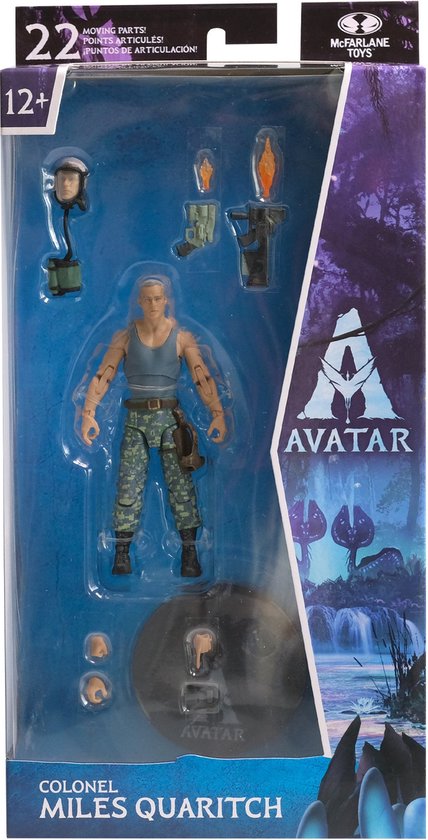 Disney: Avatar - Colonel Miles Quaritch 7 inch Action Figure | bol