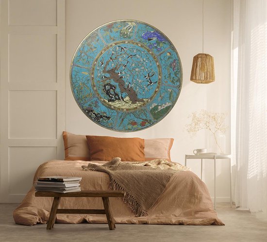 Blossom behang cirkel 80 cm | bol.com