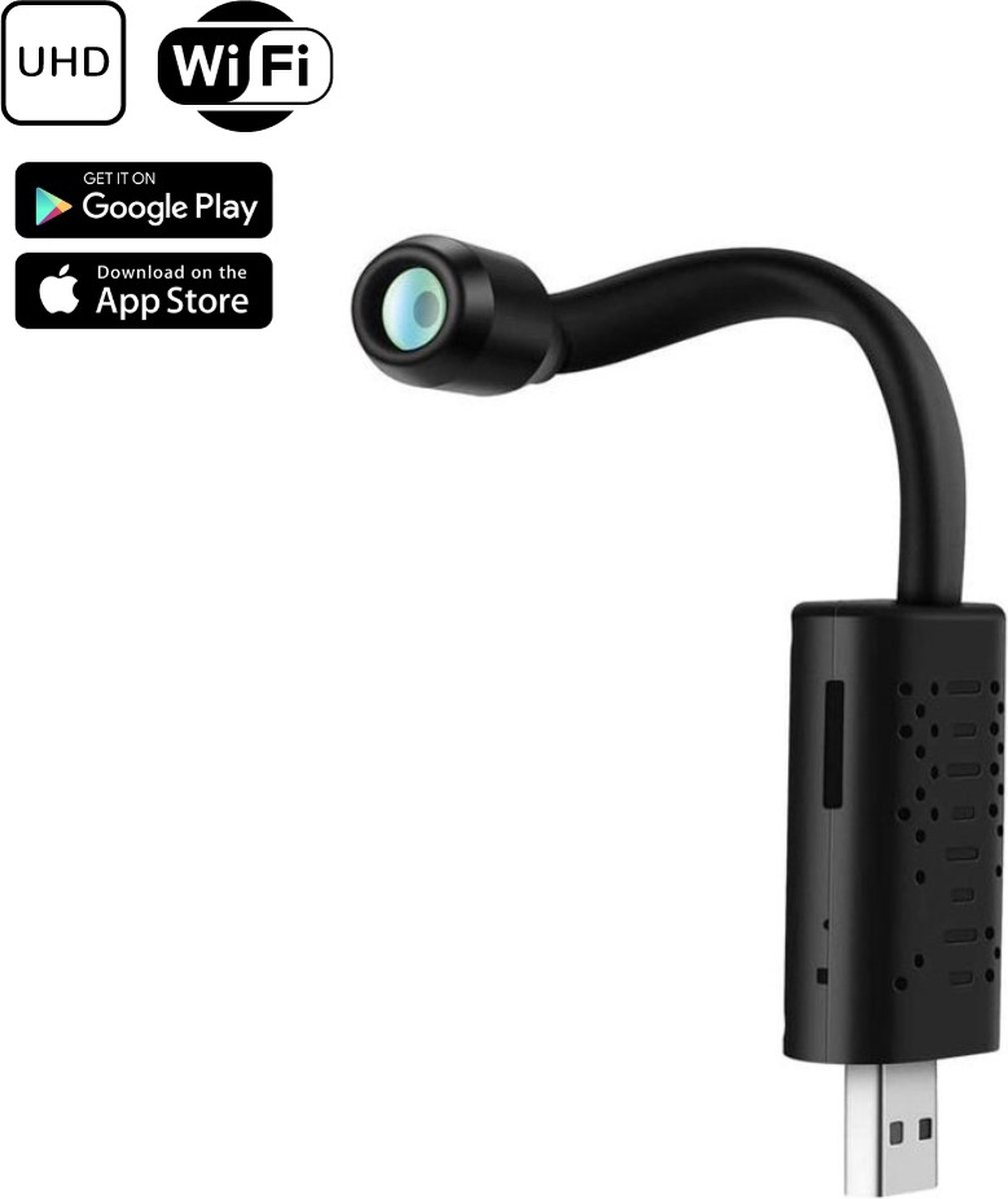 Spy Camera - Huisdiercamera - Mini Camera - Beveiligingscamera - Spycam ...