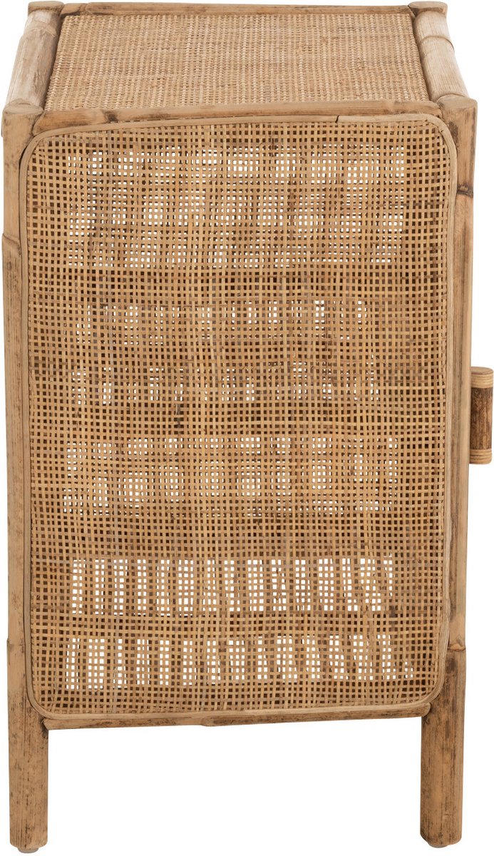 KAST OZARA 1DEUR ROTAN NATUREL (50x39x66cm) | bol.com