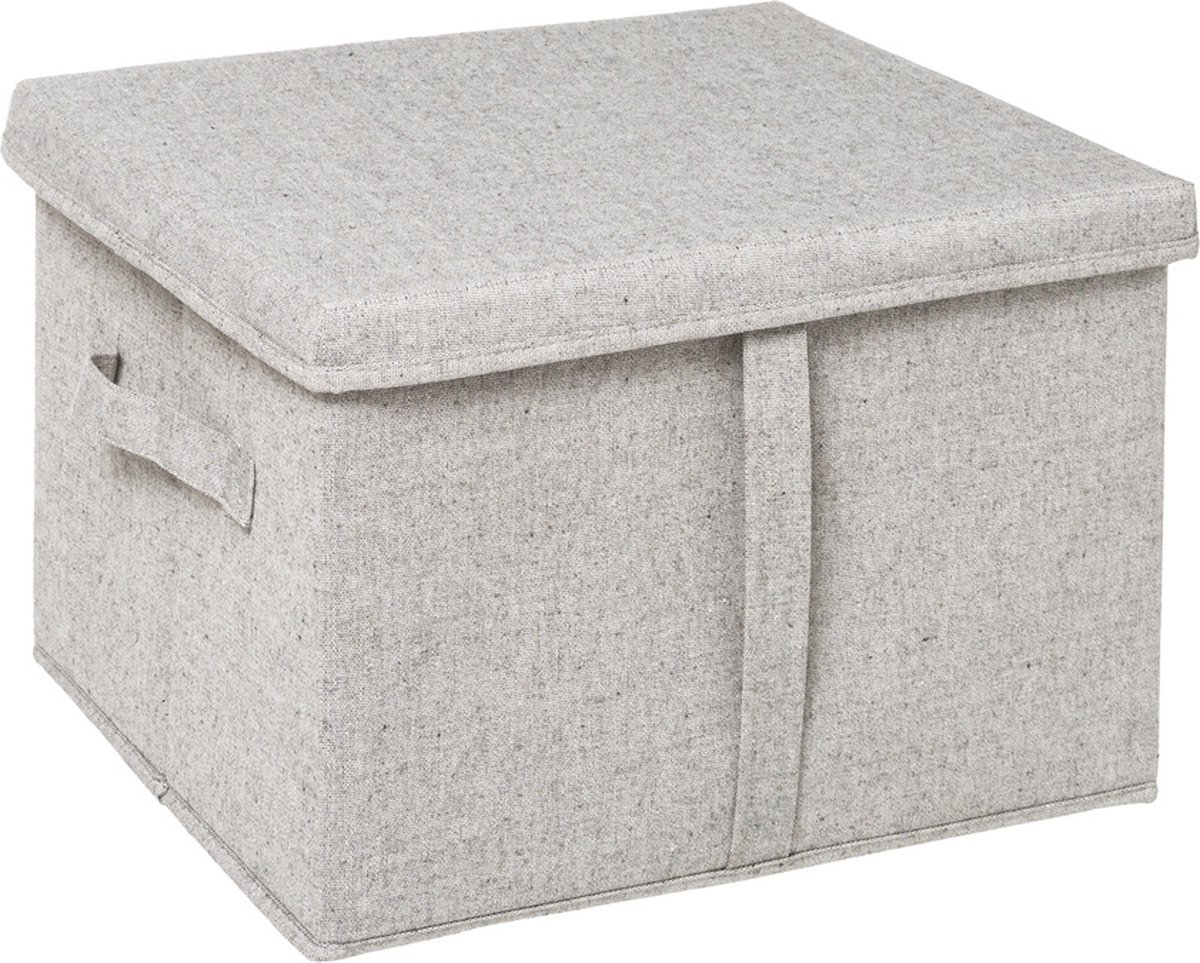 Five® Stoffen opbergboxen - Stoffen opbergbox B - Met deksel ...