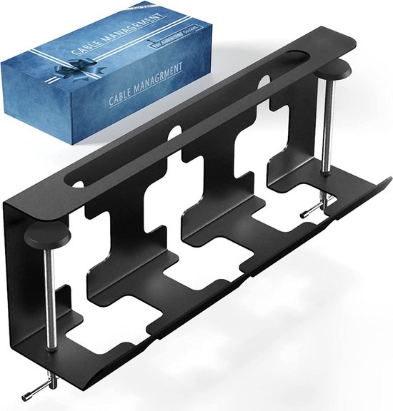 Plateau de gestion des câbles sous le bureau, rangement sous le bureau ...