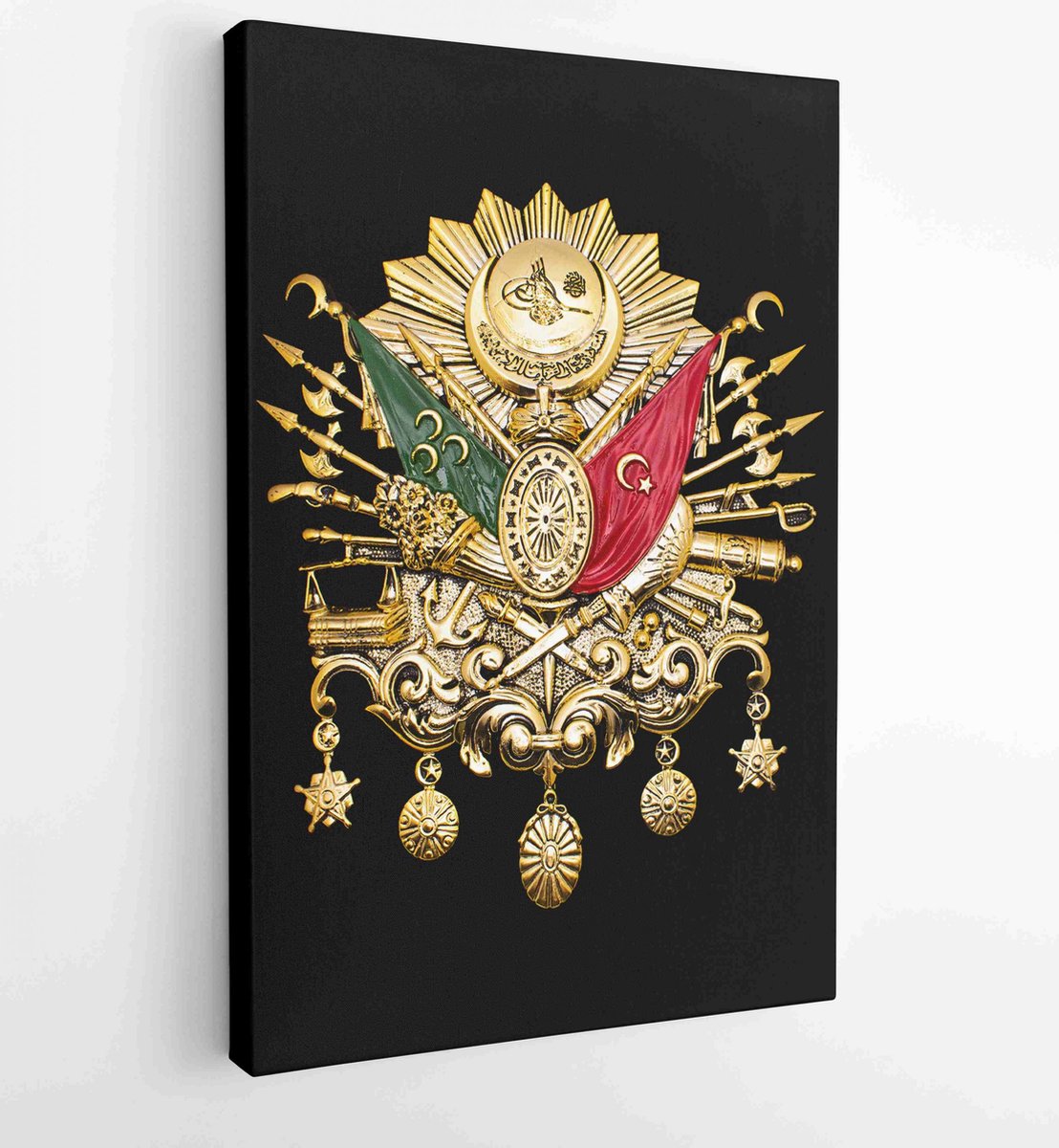Emblème de l'Empire ottoman. Feuille d'Or Emblème de l'Empire Ottoman ...