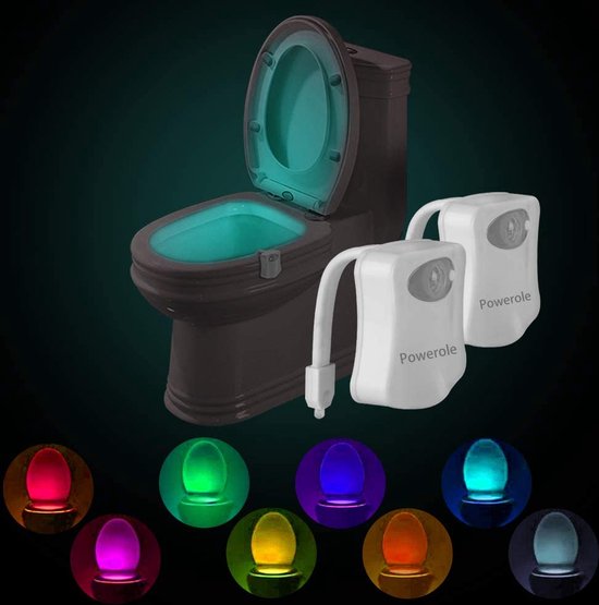 LED toiletlicht - wc nachtlampje - [Energieklasse A++]- bathroom light ...