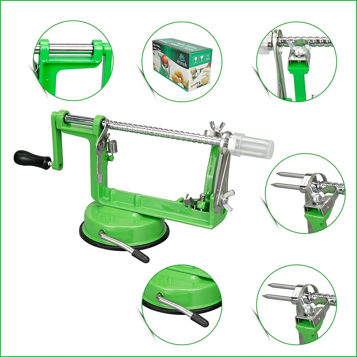 ARSUK Appelschiller, Groente, Fruitschiller, Peer Aardappelschaaf Corer ...